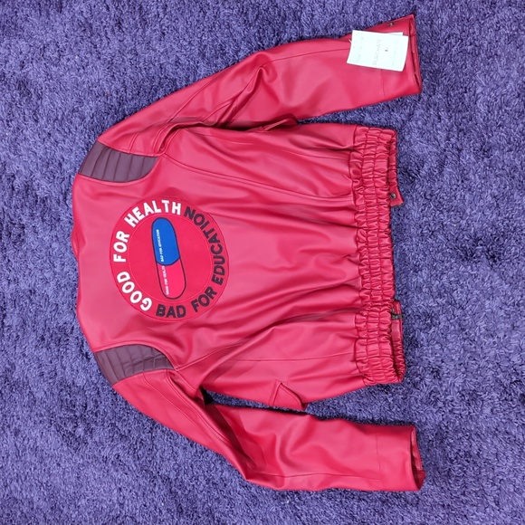 Jackets & Coats | Akira Shotaro Kaneda Capsule Logo Pill Bomber Cosplay ...